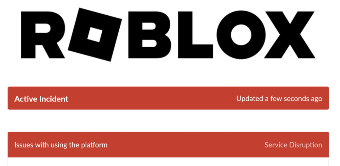 Roblox is having a heart attack right now. Anyone else experiencing ...