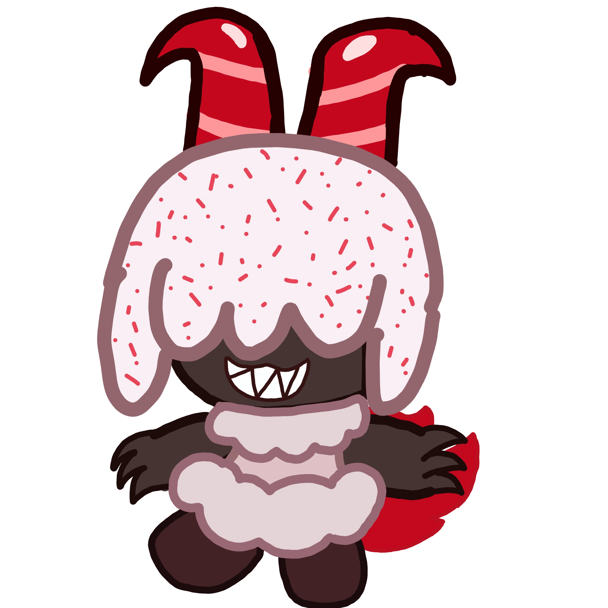 Little Devils CupCake Cookie (Let me know if this is a good name for ...