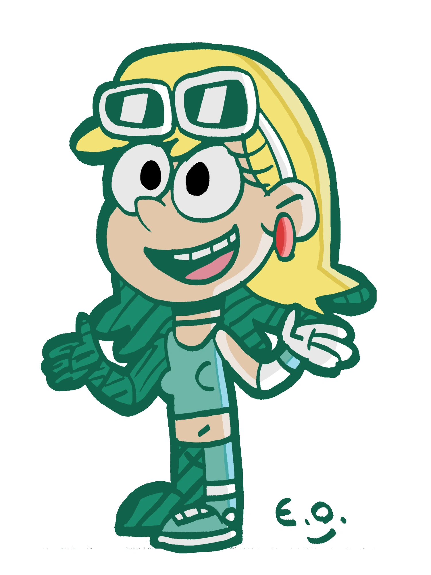 My drawing of Leni in the Riders style | Fandom