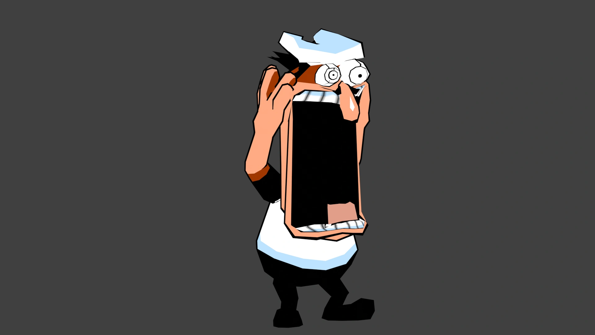 Made a small Pizza Tower render of Peppino SCREAMING LIKE HELL. | Fandom