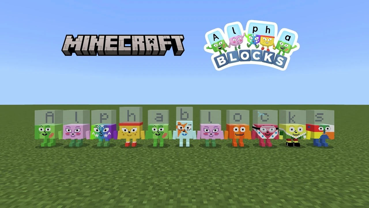 Minecraft Bedrock Alphablocks Addon | Fandom