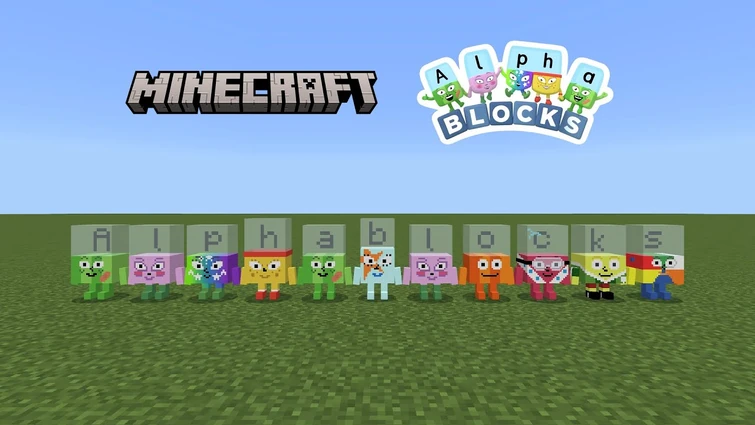Minecraft Bedrock Alphablocks Addon | Fandom