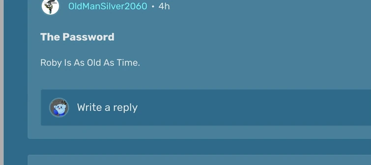 If You Think You Know The Password | Fandom