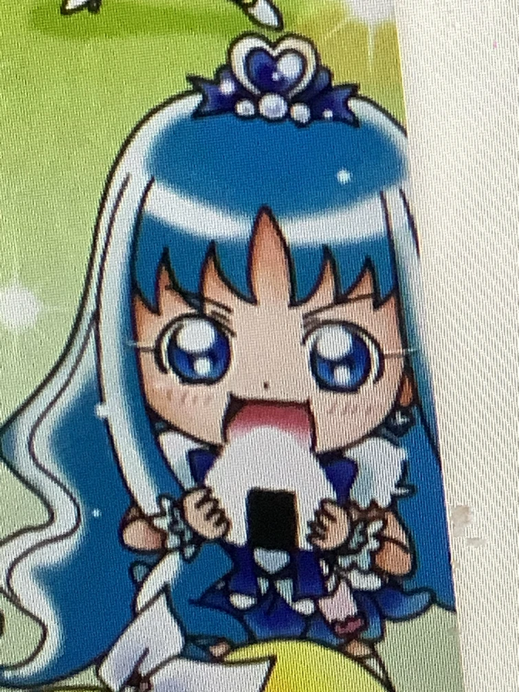 Chibi cure marine eating onigiri | Fandom