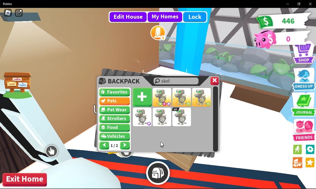 y'all I totally forgot I traded for a NR skele dog :> | Fandom