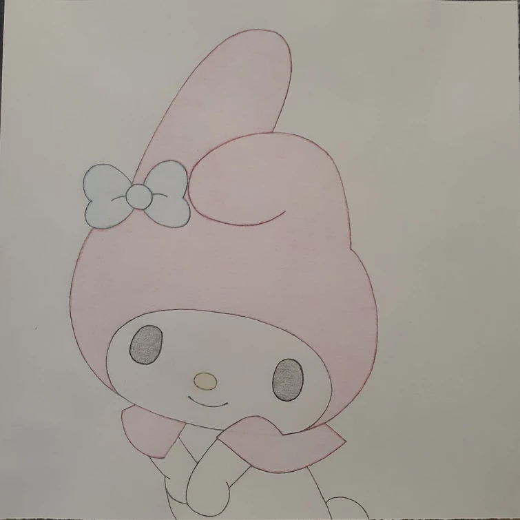 Another My Melody drawing... | Fandom