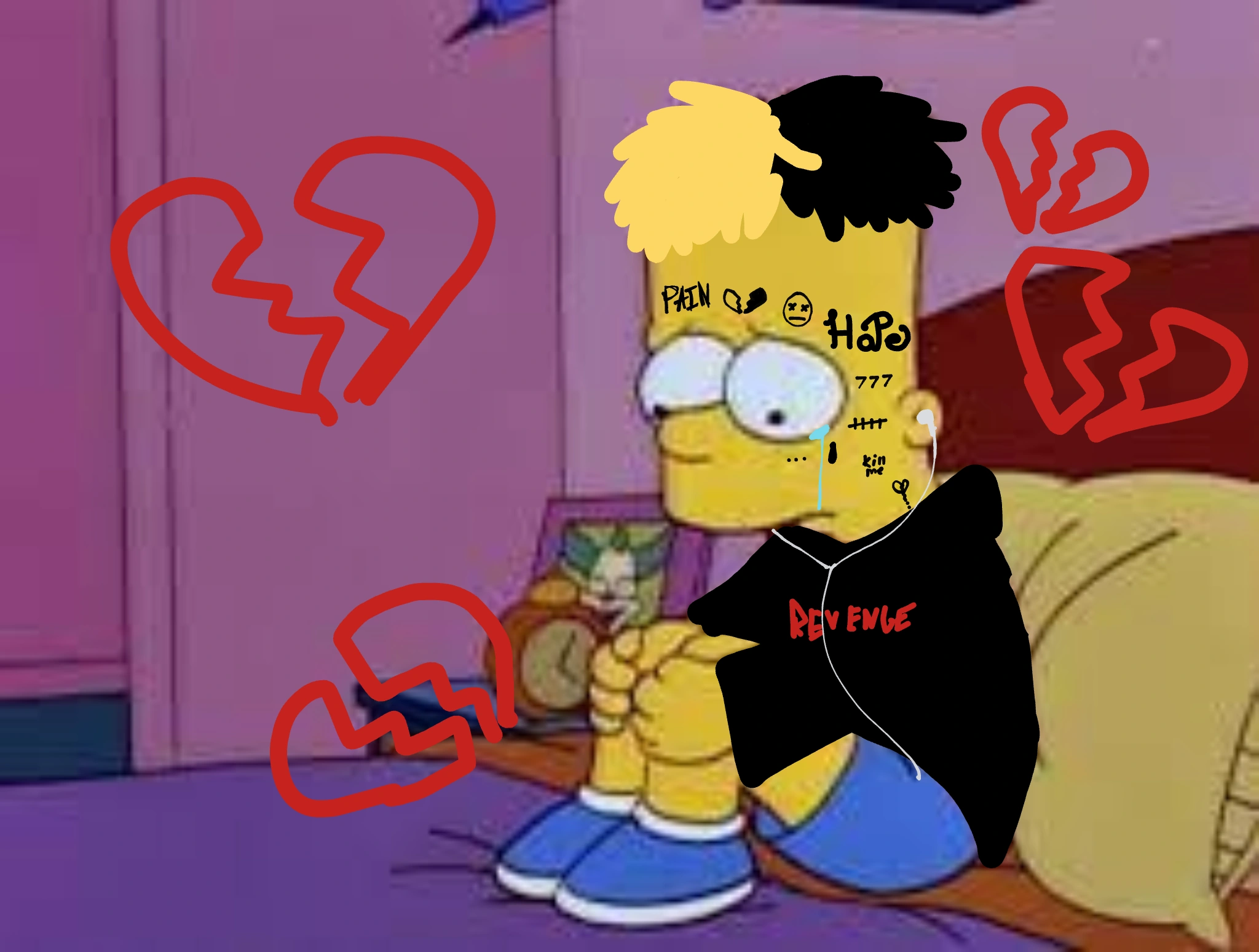 IDK why but I did this...(no disrespect to XXX BTW RIP just wanted to ...