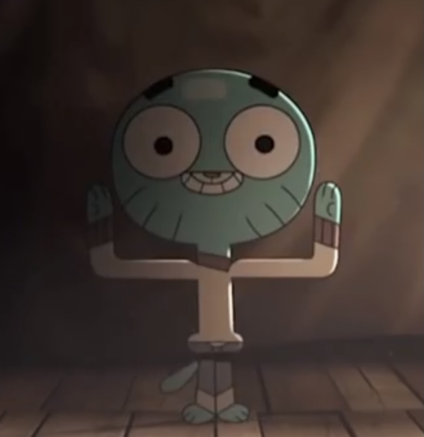 Front facing Gumball cannot hurt you. Front facing Gumball: | Fandom