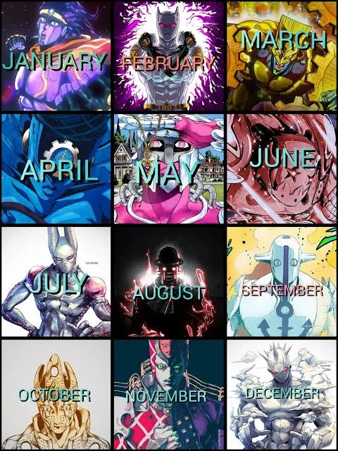 Your month, your stand | Fandom