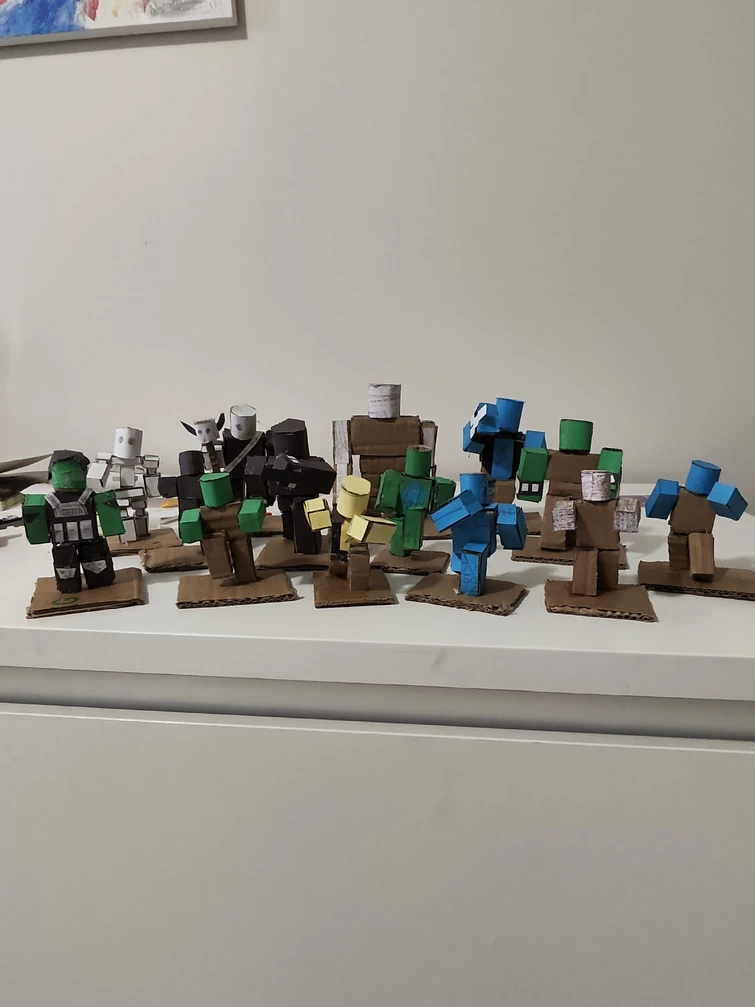 more cardboard figures | Fandom