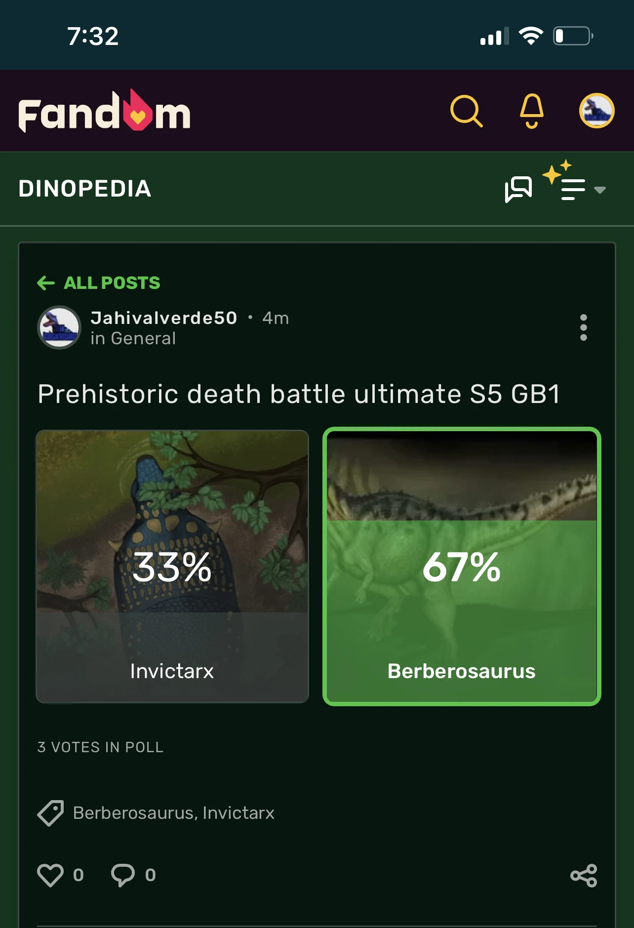 Prehistoric death battle ultimate championship season 1 GB1:invictarx ...