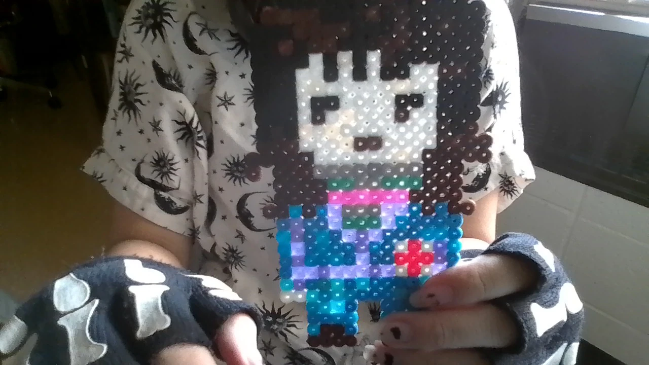 My friend made a perler of Anya for secret santa. | Fandom