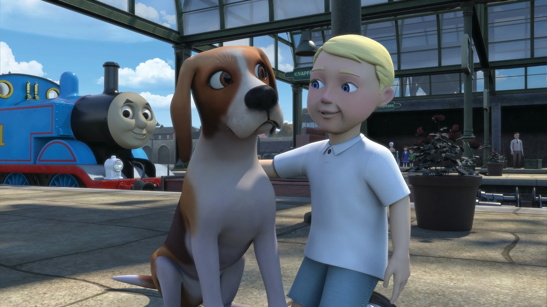 Any thoughts on Little Thomas and Fuzzy The Dog? | Fandom