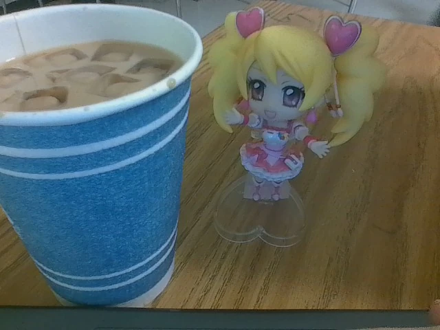 Cure Peach With My Hazelnut Iced Coffee | Fandom