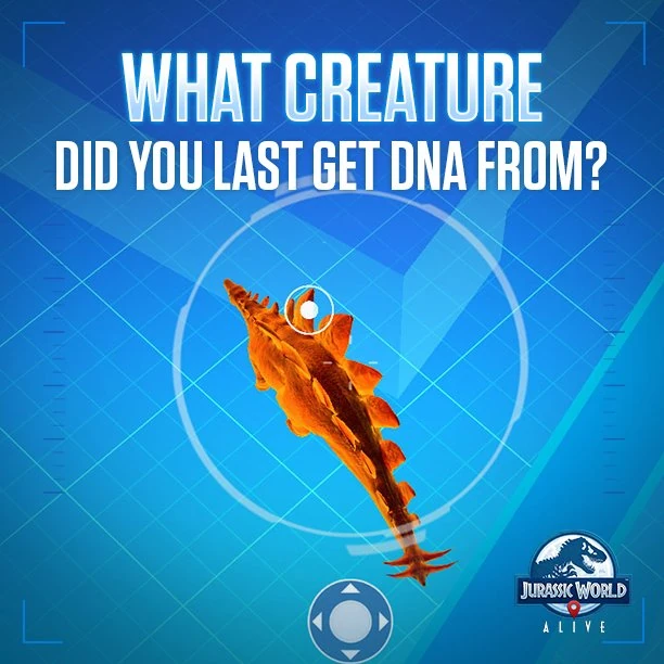 What creature did you last get DNA from? | Fandom