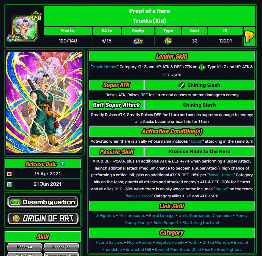 Wrath of Dragon Trunks Kid and TEQ Tapion | Fandom