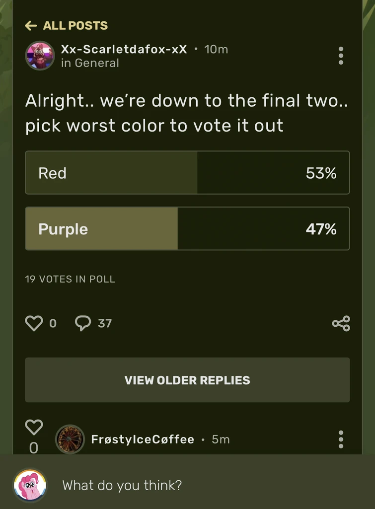 VOTE PURPLE TO GET A RANDOM FREE SET ITEM PRIZE YES | Fandom