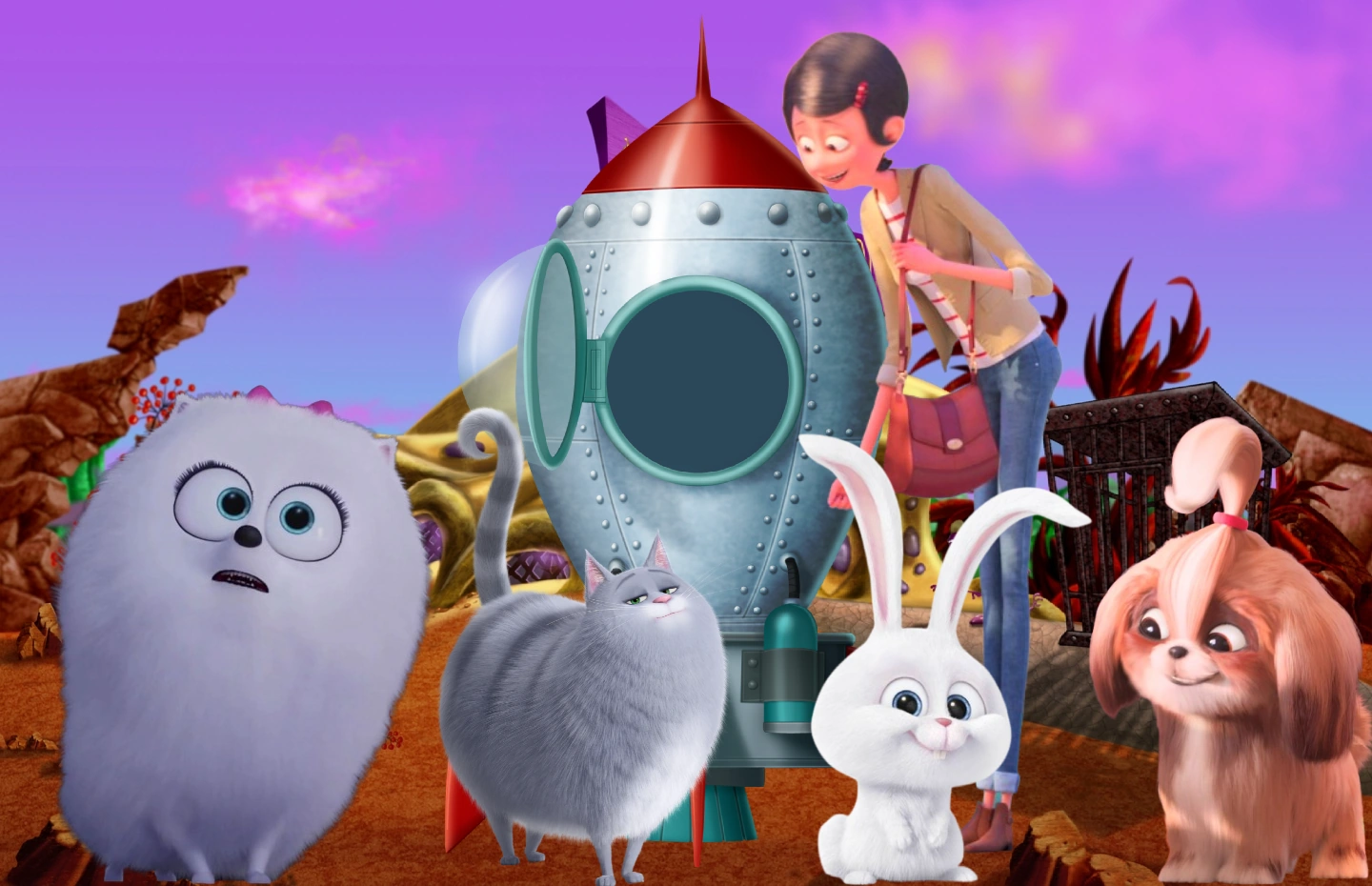 Gidget, Daisy, Chloe, Katie And Snowball Are On A Planet Called Or Named Zeenu. | Fandom