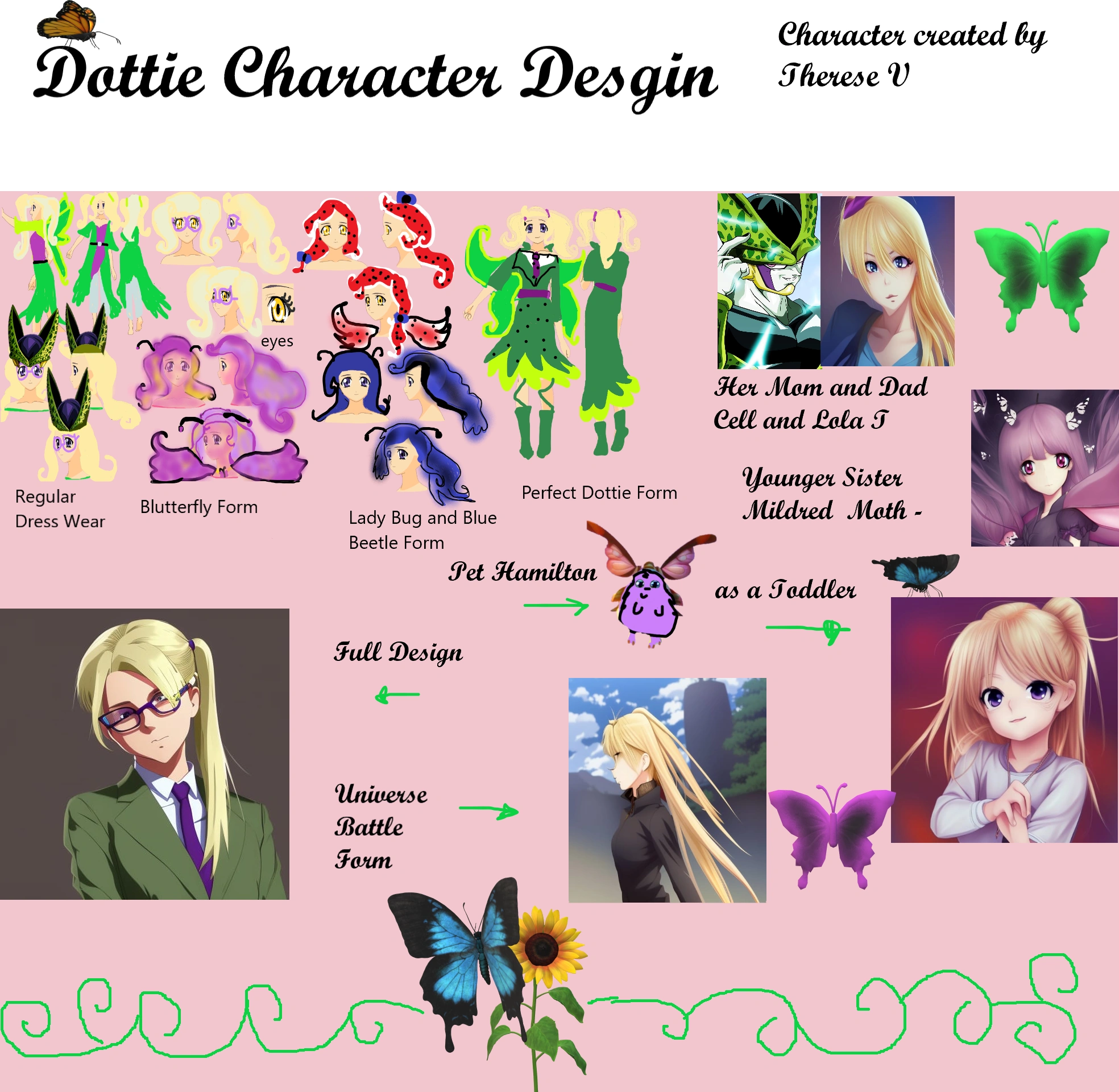 My OC Character Designs Dottie and Frosty | Fandom