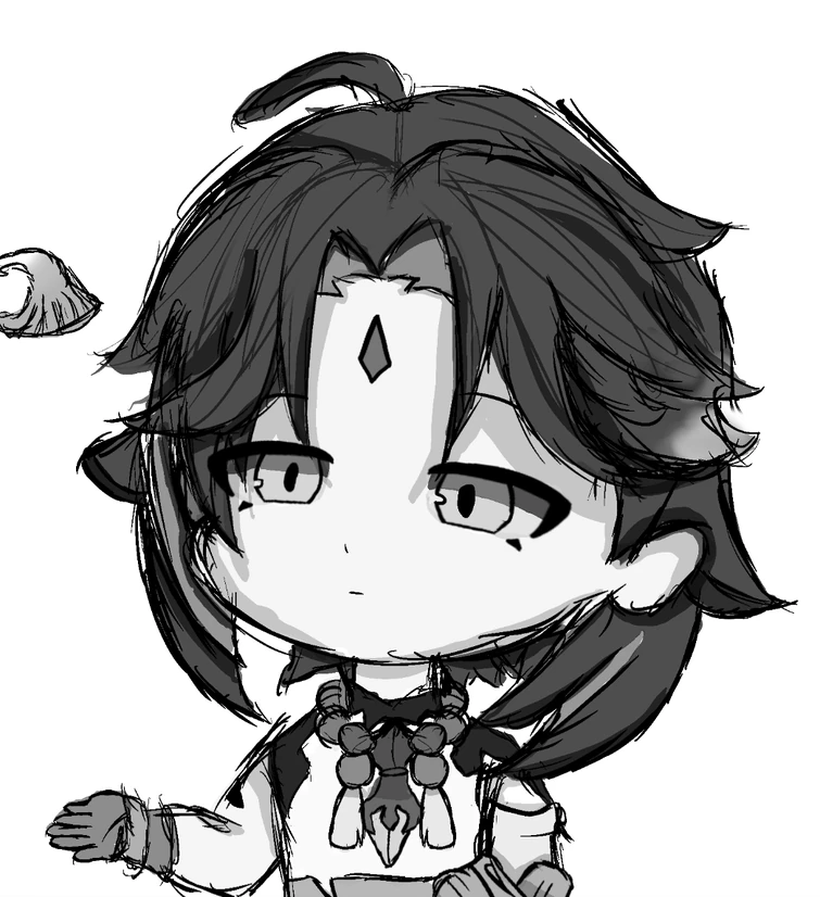 Chibi Xiao sketch | Fandom