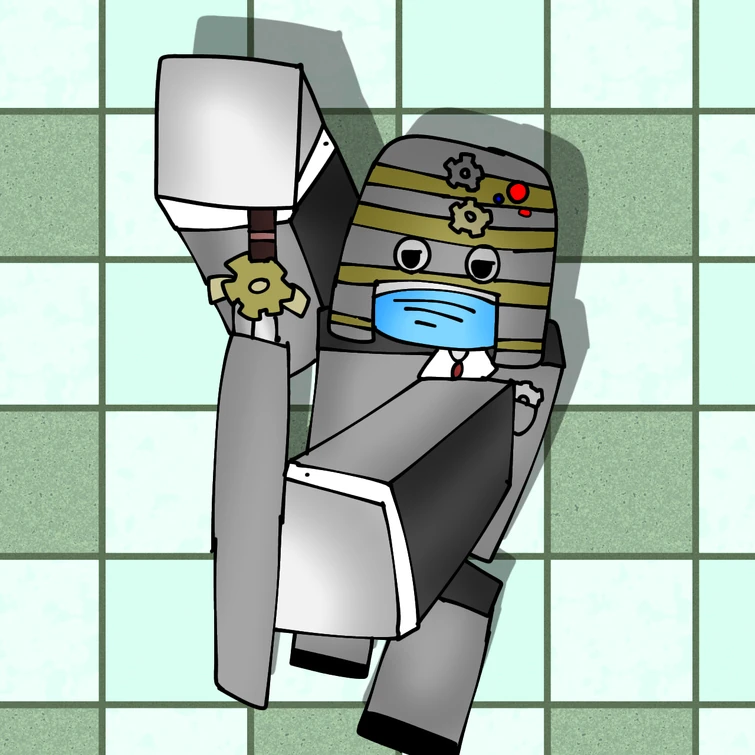 Gearpunk bucket guy reveals his sword | Fandom