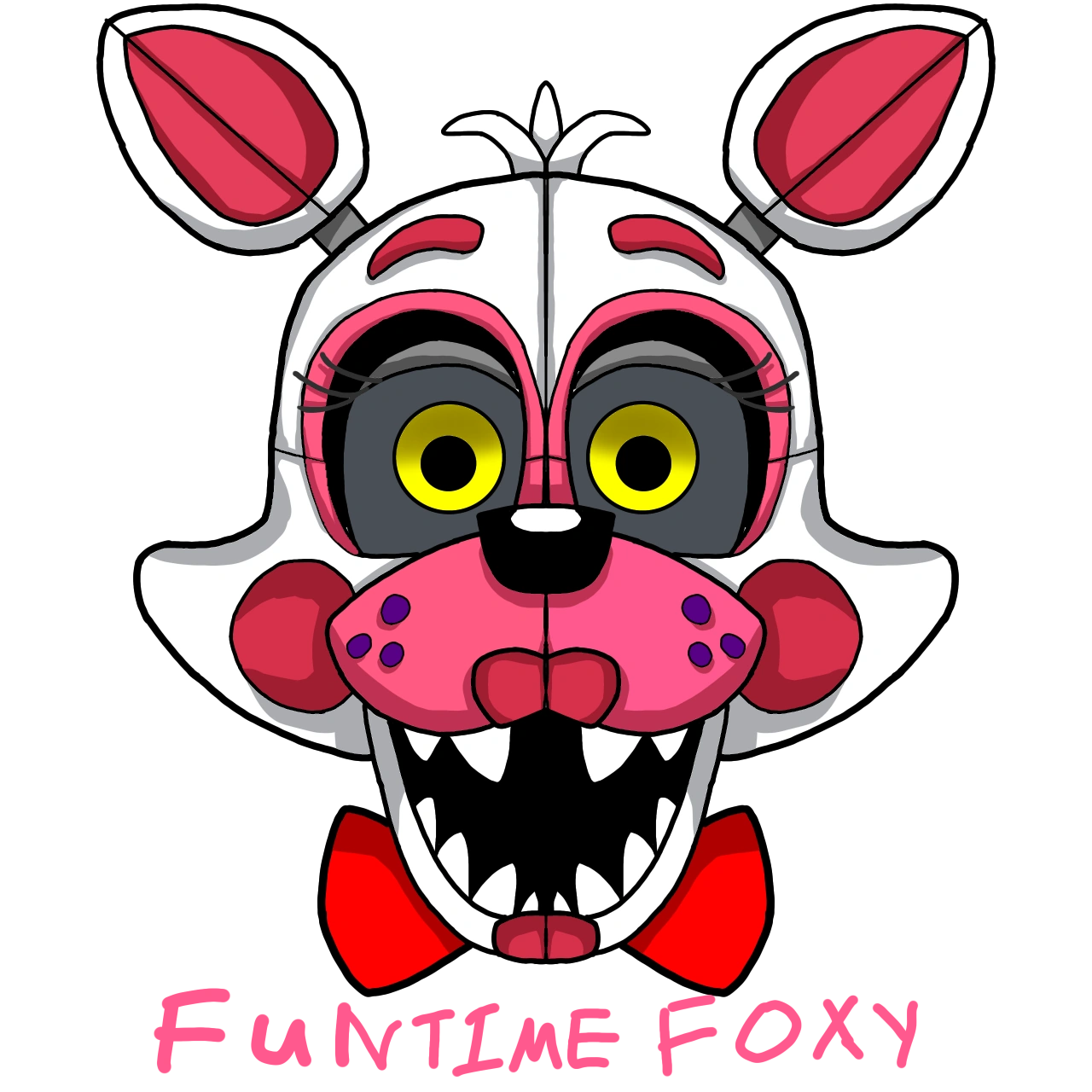 Part 8 of drawing every Foxy in existence with the. symmetry tool | Fandom