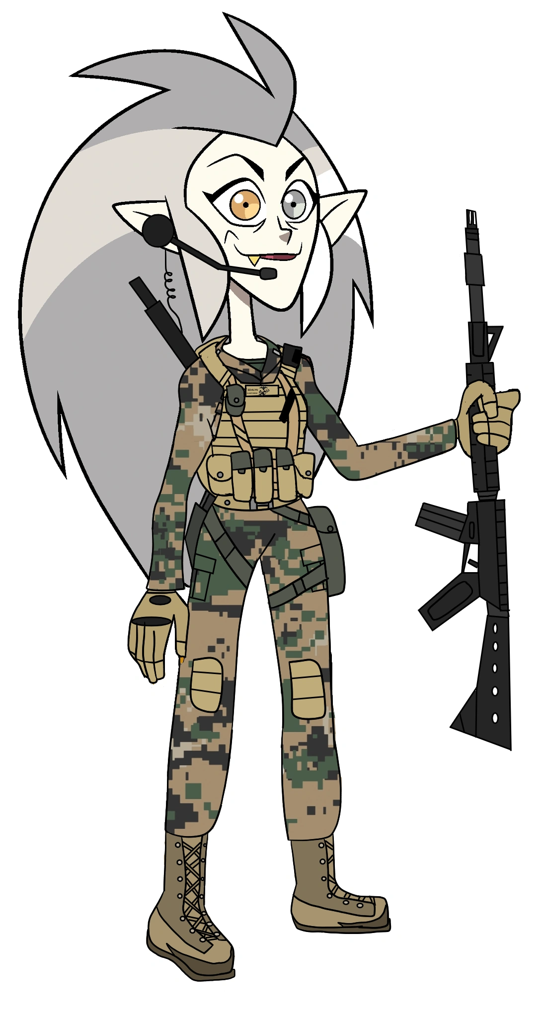 Eda in combat uniform!!🫡🇺🇸 | Fandom
