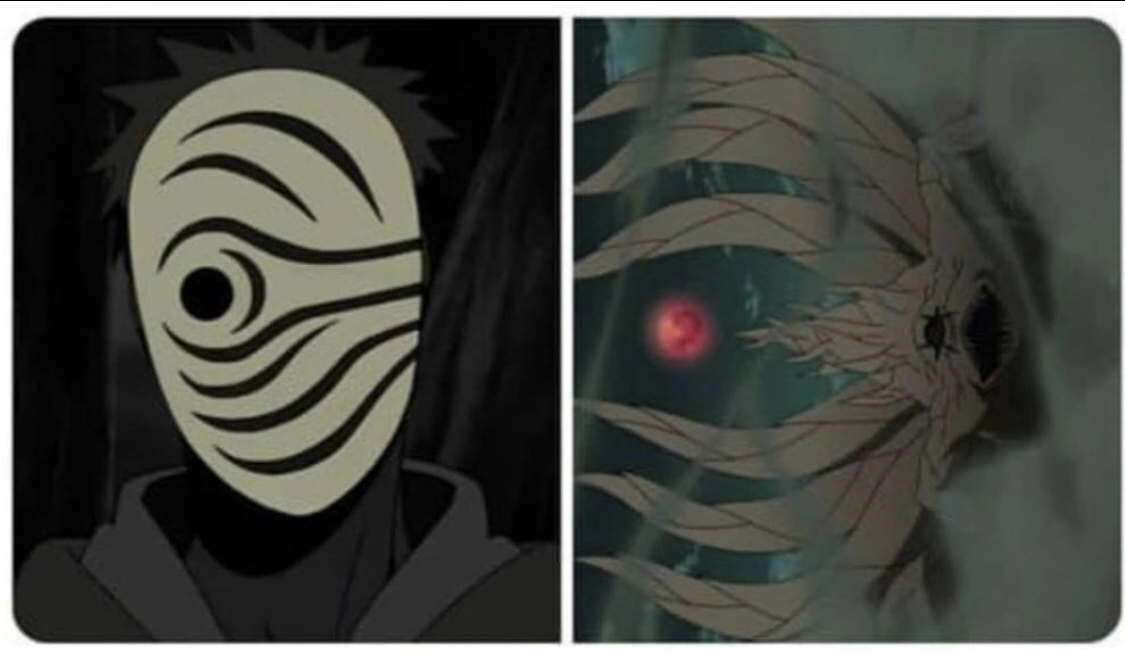 Biju in front of the moon looks like obito with the first mask | Fandom