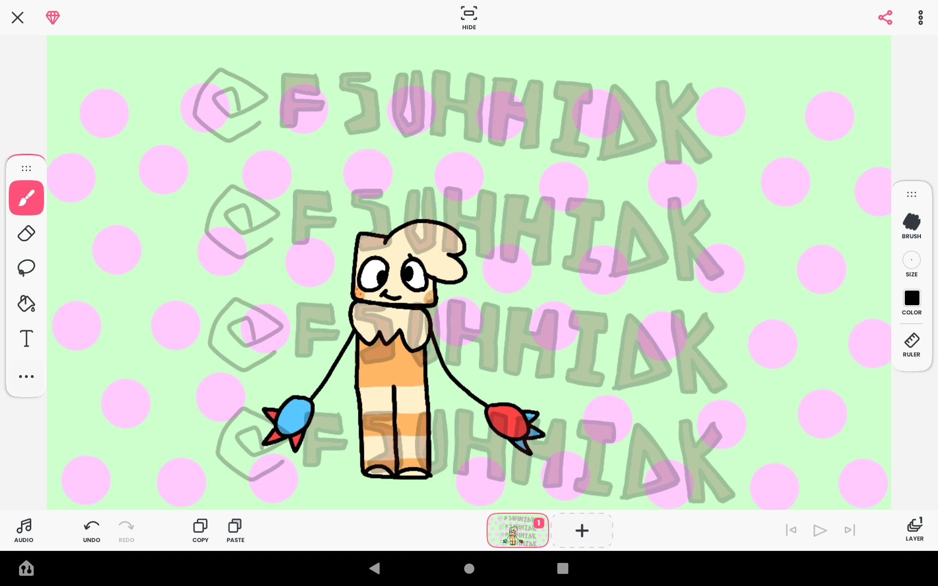 I drew goob | Fandom