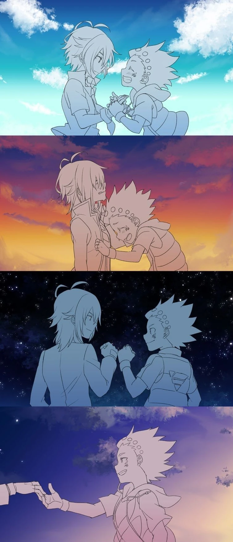 Beyblade burst /Shu Kurenai x Valt Aoi ️💙💫 | Fandom