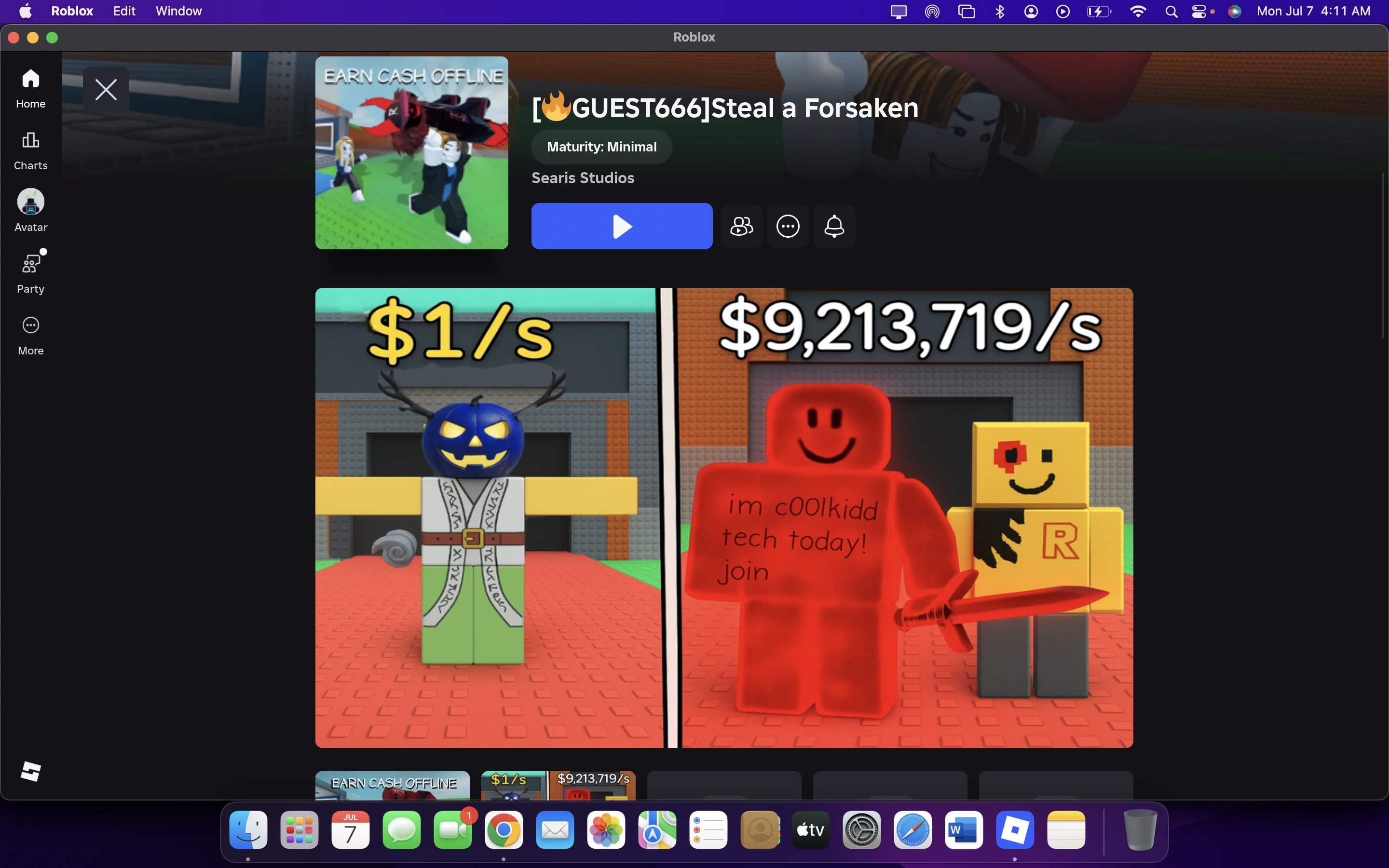 Steal a Forsaken | Fandom