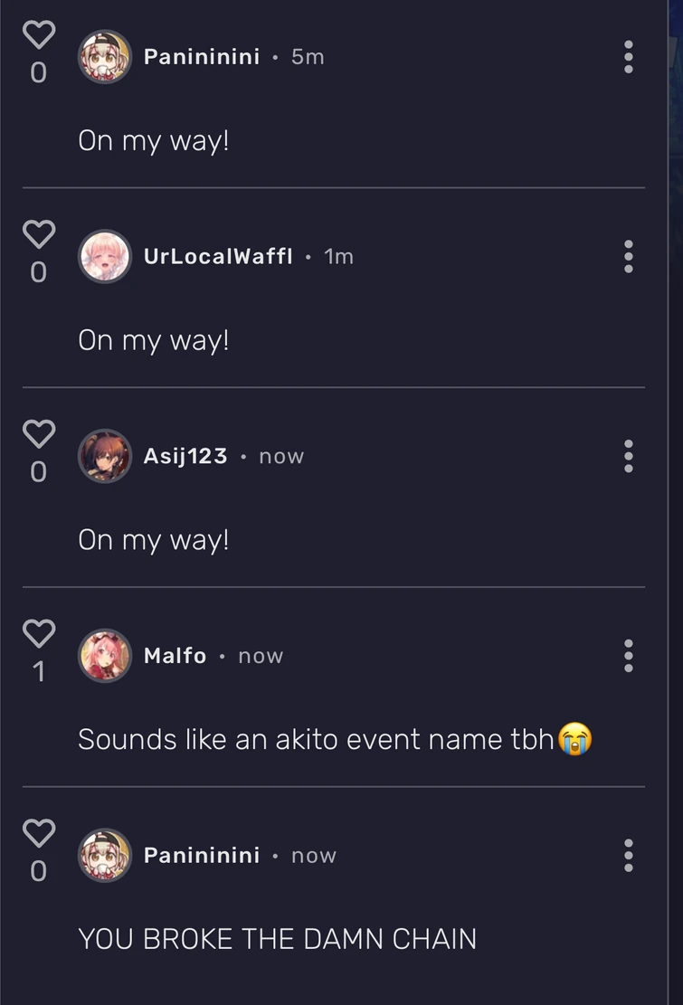 YOU BROKE THE DAMN CHAIN | Fandom