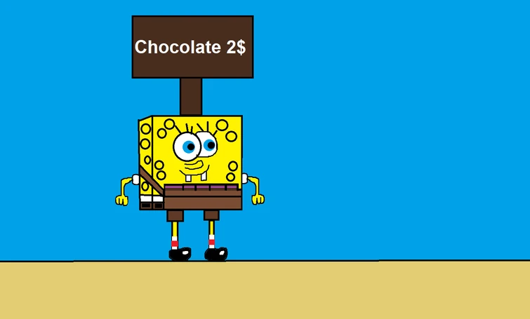 Spongebob sells chocolate | Fandom
