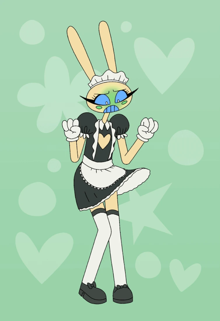 should i draw my oc in a maid outfit | Fandom