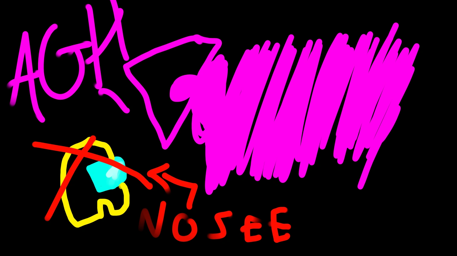 since i've got a Drawing tablet i tried to draw a virus in krita and ...