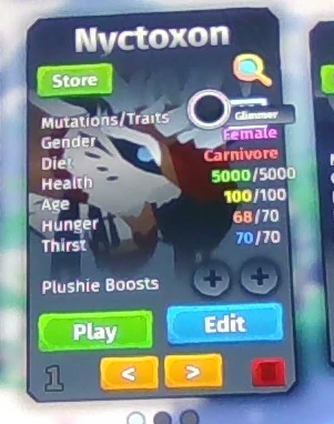 Selling A Nyctoxon With The Weight + Glimmer Mutations | Fandom