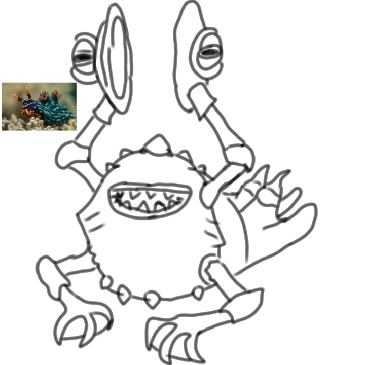 Rare scargo! (Sketch) | Fandom