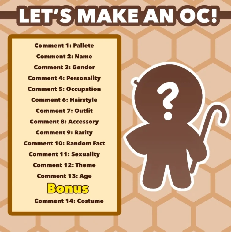 Saw 2 people do this already + I really wanna get another OC in the ...