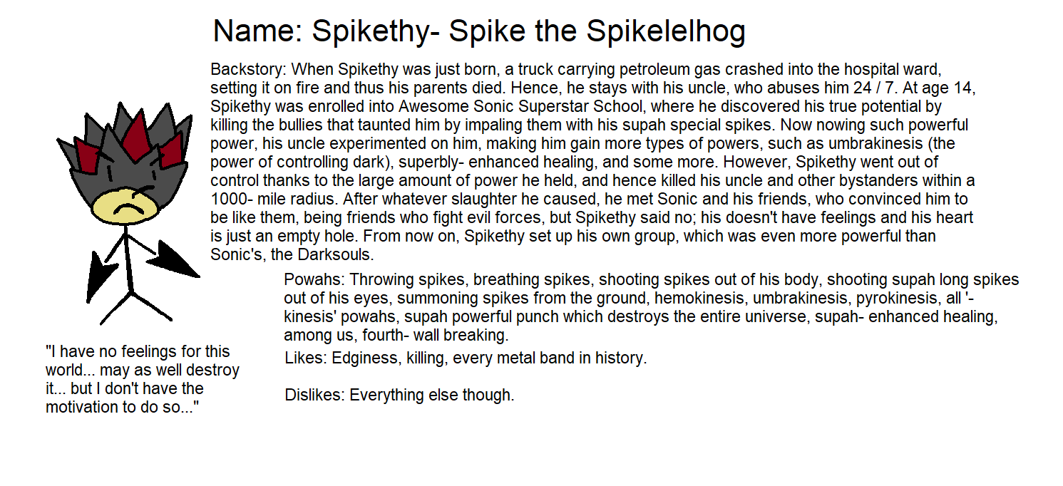 Bad Sonic OCs be like: | Fandom