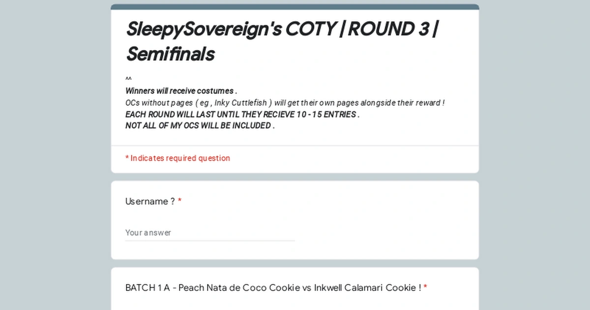 COTY SEMIFINALS | Fandom