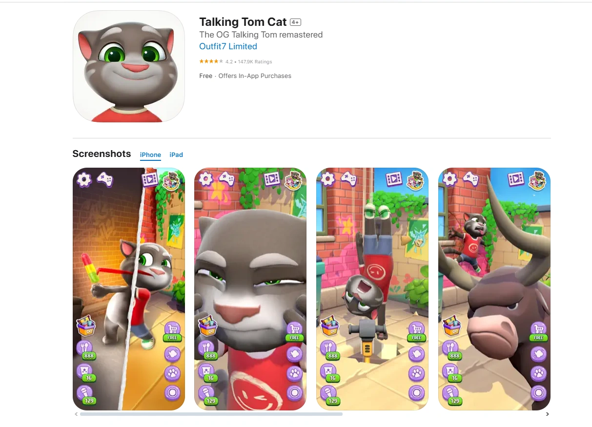 Talking Tom Cat has officially been remastered on the App Store | Fandom