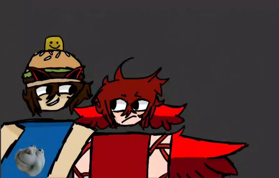 I made art of my oc and 7n7 eheh | Fandom