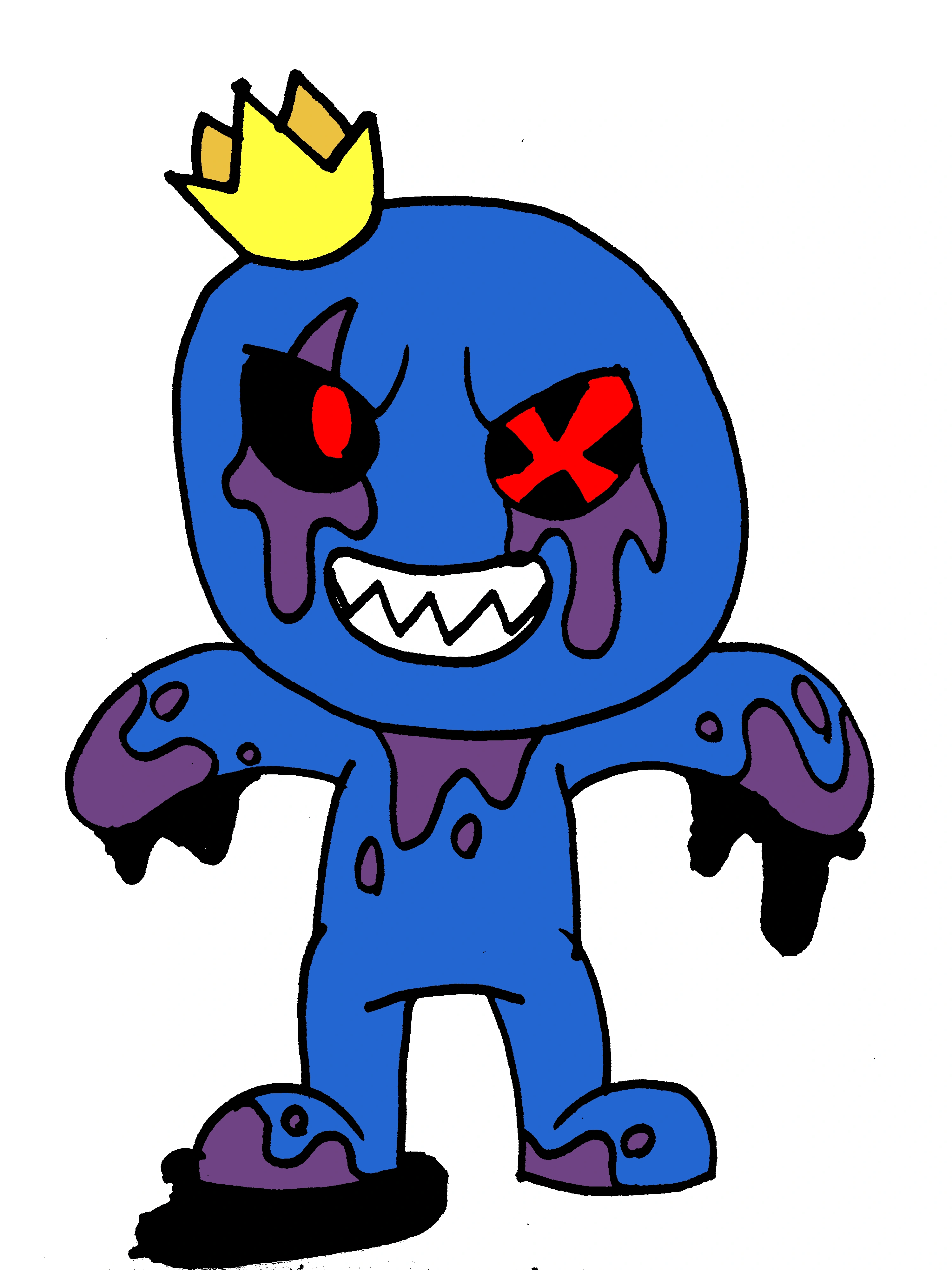 My drawing of Blue.EXE | Fandom