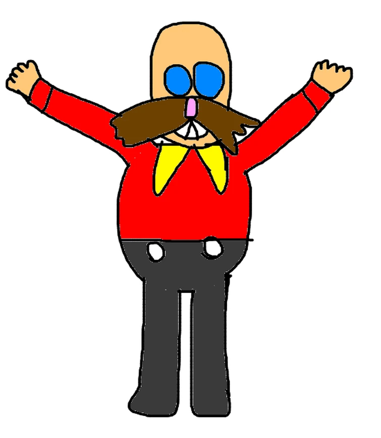 Badly drawn Shadow, Classic Eggman and Rouge | Fandom