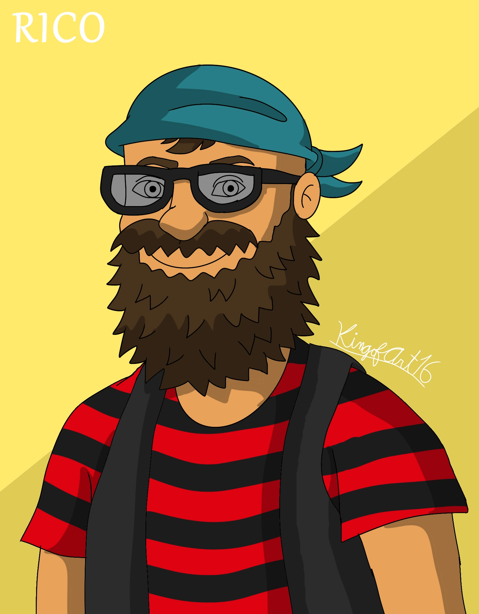 This is my edition of Rico. I already added it to his fanart gallery ...