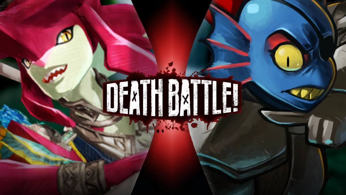 "Trident of Justice" | Sidon VS Undyne (The Legend of Zelda VS ...