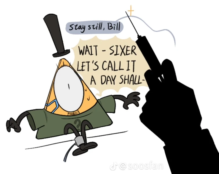 Handyman Bill AU comic (creds: Losan_Postle on X/Twitter) | Fandom