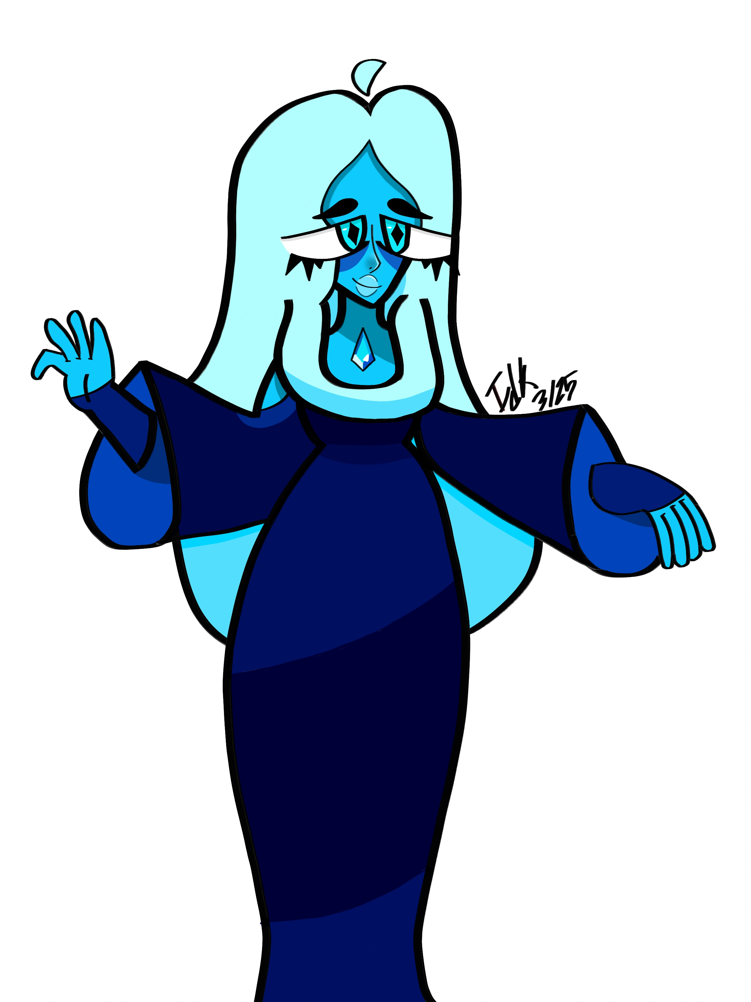 oh no not a blue diamond drawing | Fandom