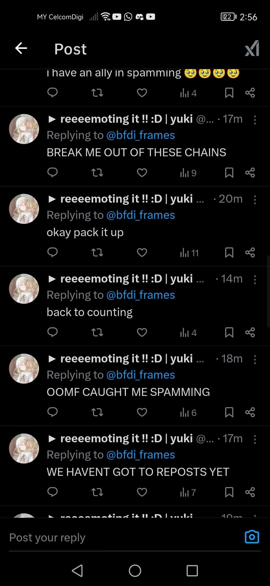 WHAT IS OOMF DOING | Fandom