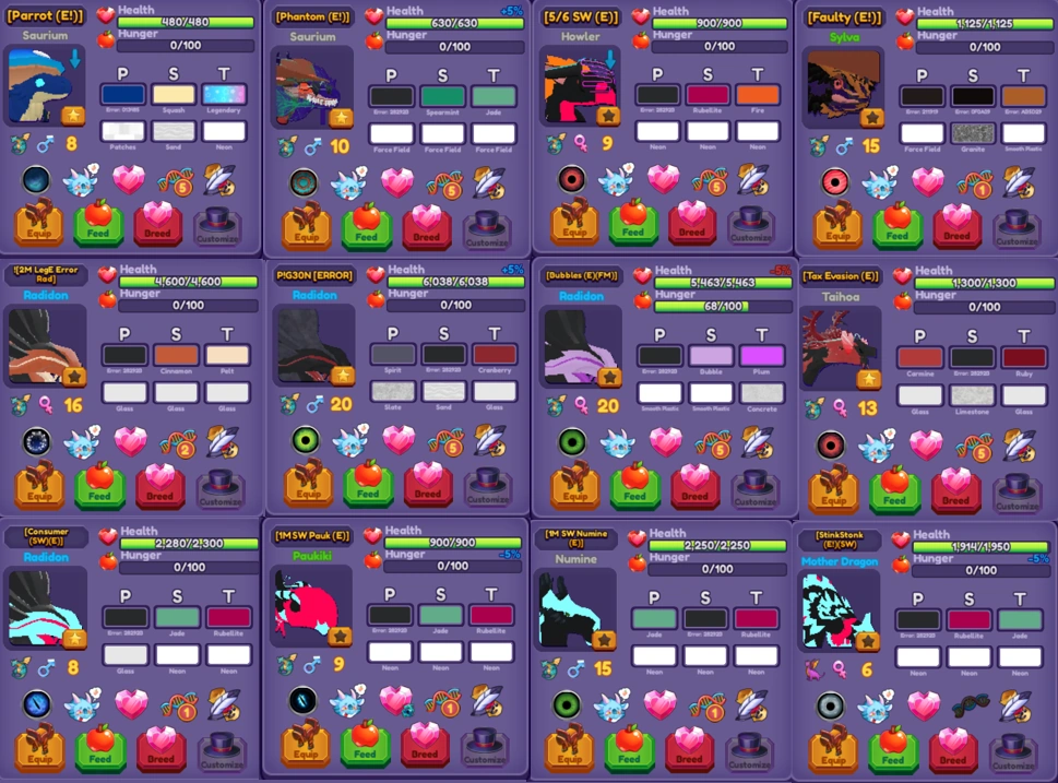 Error collection update